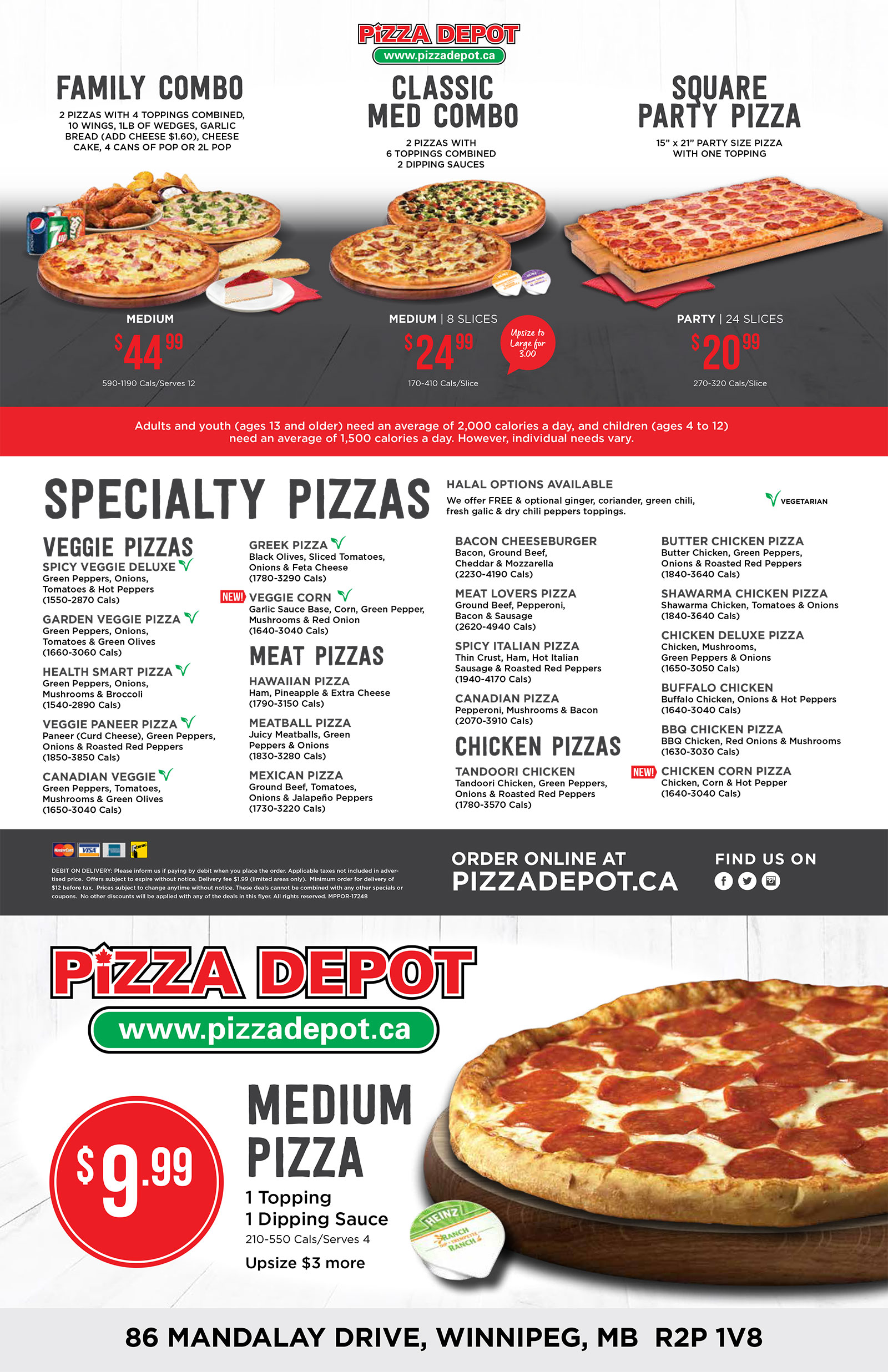 The Best Pizza and chicken wing Deals & Promotions in GTA Toronto ...